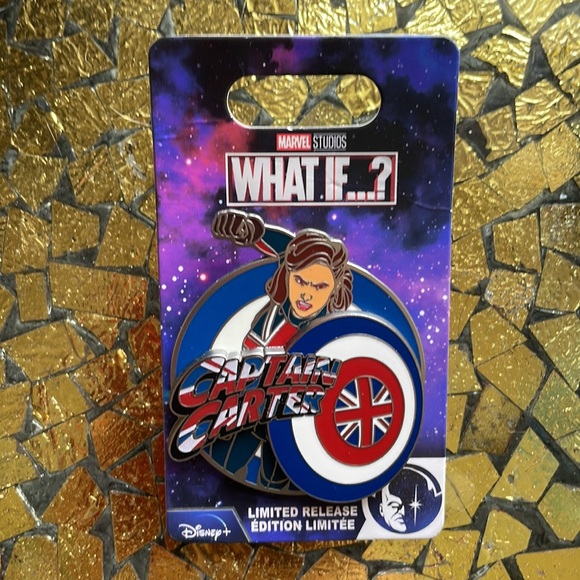 Marvel | Jewelry | Captain Carter Pin Marvel | Poshmark
